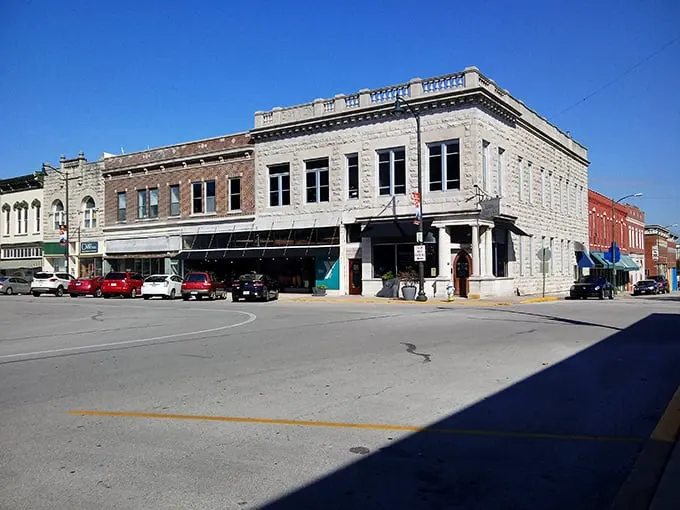 Carthage's downtown district showcases beautifully preserved architecture that tells stories of the town's prosperous past. History in living color.