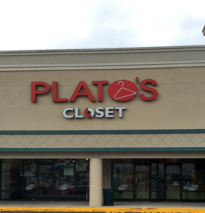 Not all heroes wear capes—some just know where to find them at 80% off retail at Plato's Closet.