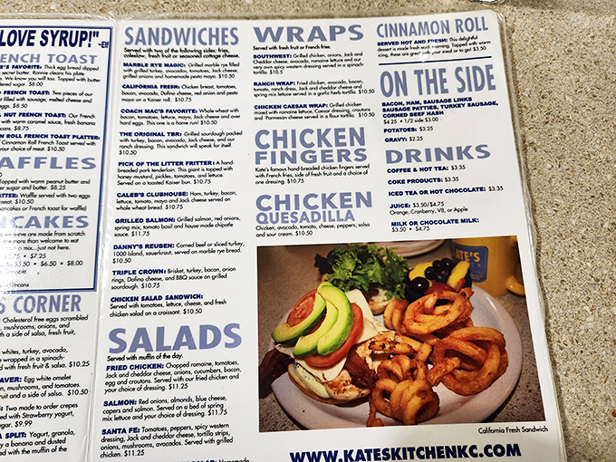 A menu that understands breakfast isn't just a meal, it's a commitment—offering everything from classic egg plates to that legendary breakfast burrito.