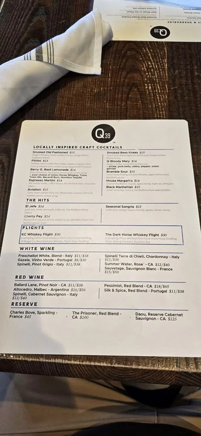 This isn't just a drink menu—it's a roadmap to happiness. The Smoked Old Fashioned alone is worth crossing county lines for.