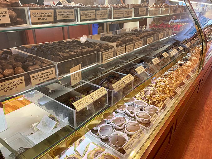 Not all treasure chests contain gold doubloons—the best ones showcase handcrafted chocolates arranged with jeweler's precision and confectioner's love.