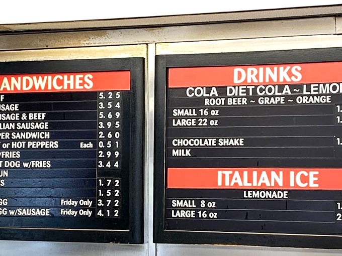The menu board is poetry in simplicity—no avocado toast or fusion experiments, just Chicago classics perfected over decades.