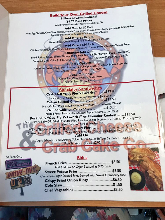 The menu reads like a love letter to cheese. Build-your-own options mean the only limit is your imagination.