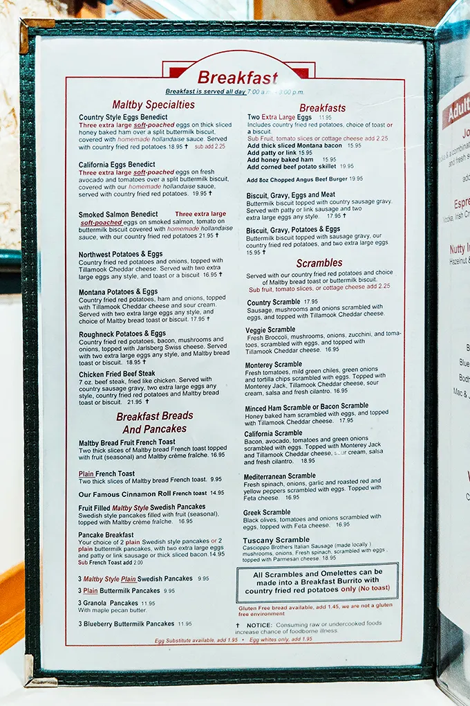 This menu isn't just a list of options—it's a treasure map where X marks the spot for your next food coma.