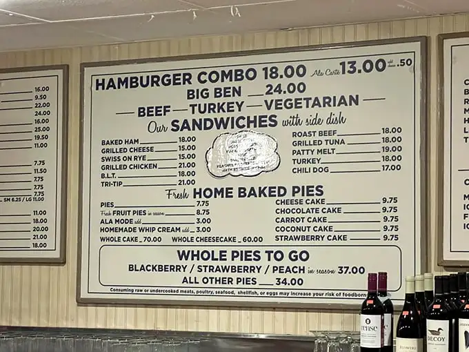 This menu board is like reading a love letter from 1963. No QR codes, no fusion confusion—just honest food at honest prices.
