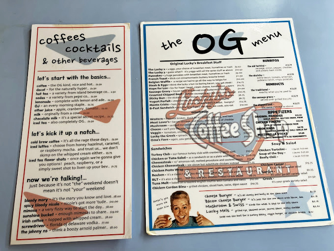 "The OG Menu" isn't just a name—it's a promise. Like finding the original manuscript of your favorite novel, but with pancakes.