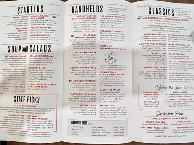 This menu isn't just a list of dishes—it's a roadmap to happiness. The "Classics" section alone could solve most of life's problems.
