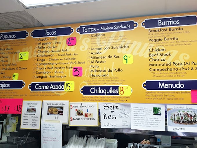 The menu board – a roadmap to happiness with prices that won't send your budget into therapy. Decision paralysis has never been so delicious. 