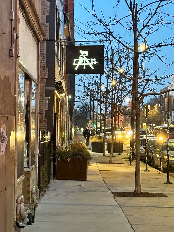 Beef speakeasy alert! This inconspicuous brick façade in Chicago conceals butcher-shop-meets-fine-dining magic that will haunt your taste memories.