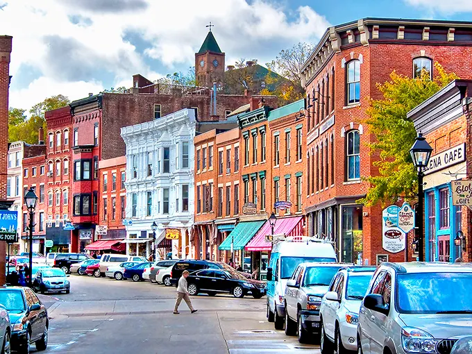 Galena's historic downtown – where buildings have better posture than most of us after a year of Zoom meetings.