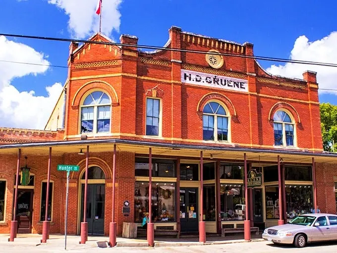 The iconic H.D. Gruene building has witnessed more two-steps and stolen kisses than it could ever tell.