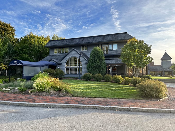 O Steaks & Seafood's elegant façade promises sophistication without the stuffiness – exactly what New Hampshire dining should be.