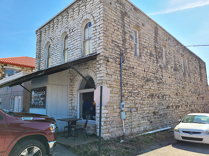 Swingle's historic stone building has witnessed more Arkansas history than your high school textbook ever covered.