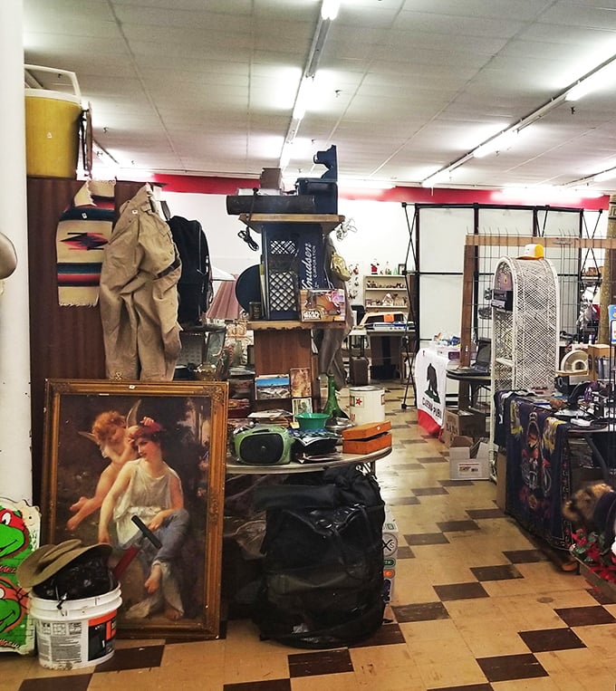 "Where old meets new" isn't just a slogan—it's the promise of this unassuming strip mall hiding more stories than your grandmother at Thanksgiving dinner.