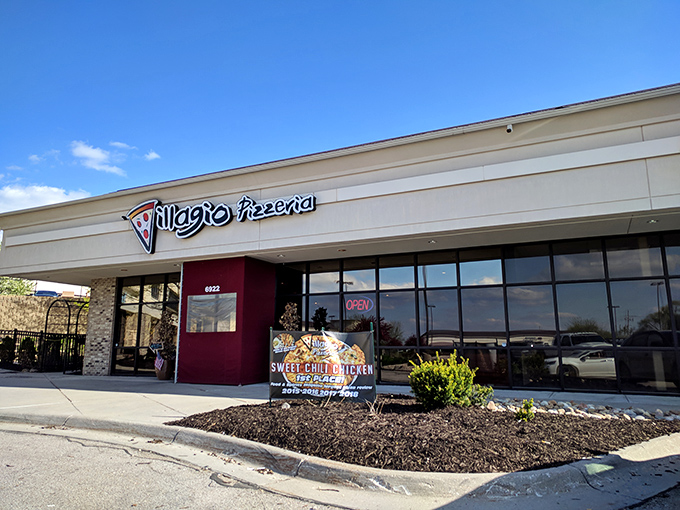 Villagio Pizzeria (storefront): "Where Nebraska and Naples have a delicious love child. Those windows hide pizza magic worth traveling for."
