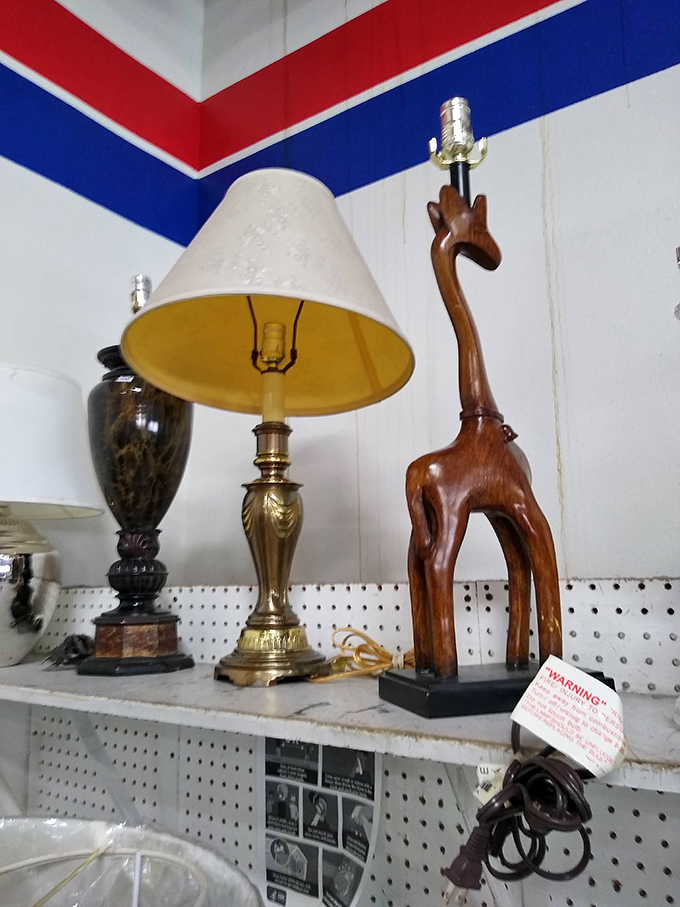 That wooden giraffe lamp isn't just illumination—it's conversation-starting décor that whispers, "Yes, I have stories to tell."