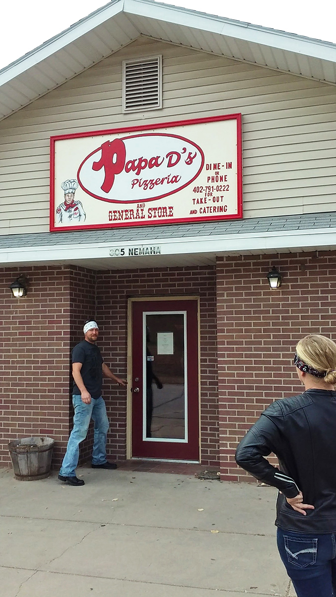 Papa D's (exterior): "Worth the drive to Firth – population: small, pizza reputation: enormous. Small-town charm with big-time flavor."