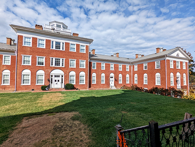 The Blackburn Inn's stately red brick facade whispers stories of another era while offering thoroughly modern comforts—history without the dusty inconveniences.
