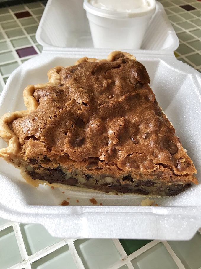 Toll House Pie: where cookie meets pie in a marriage so perfect it deserves its own reality show: "Keeping Up With The Carbohydrates."