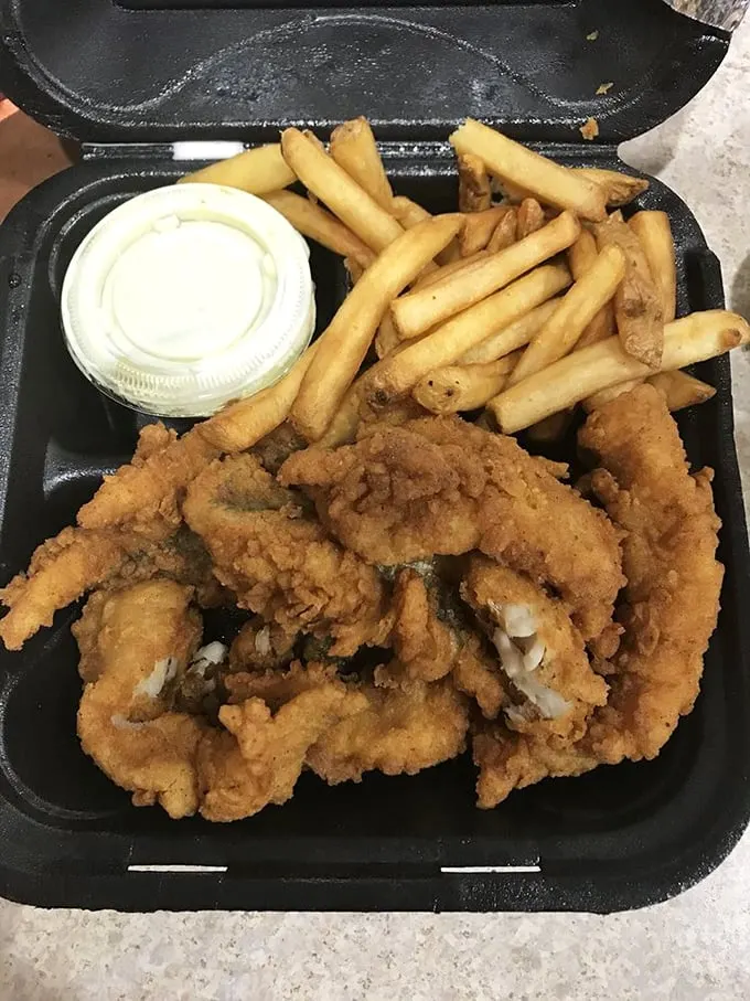 These aren't just fish strips—they're crispy armor protecting treasures of flaky white fish. The kind of meal that ruins all other fried fish forever.