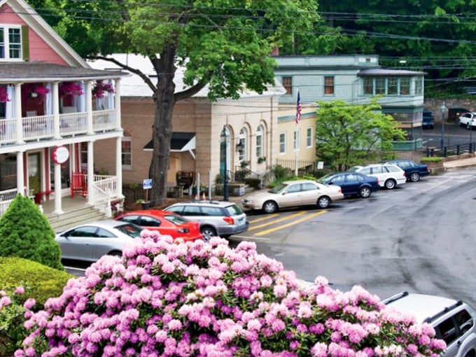 Spring brings Chester to life with blooms so perfectly arranged you'd think the town hired a Broadway set designer for the season.