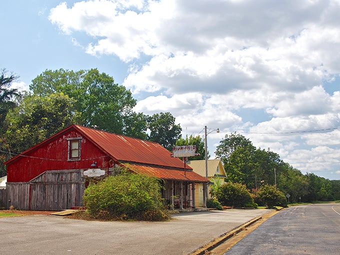 This isn't a movie set – it's Mooresville, where history isn't preserved, it's simply never left.