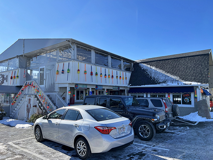 Petey's two-story seafood sanctuary – where the ocean views are only outdone by what's on your plate.
