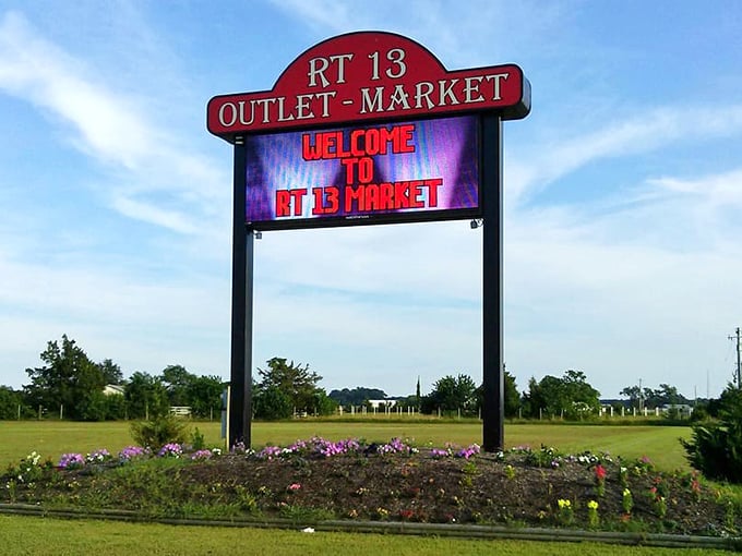 The digital welcome sign might be modern, but inside awaits the timeless dance of haggling that would make your grandparents proud.