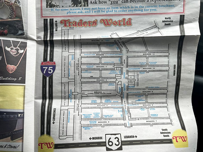 The treasure map to end all treasure maps—where "X" marks everything from antique jewelry to that garden gnome you didn't know you needed.