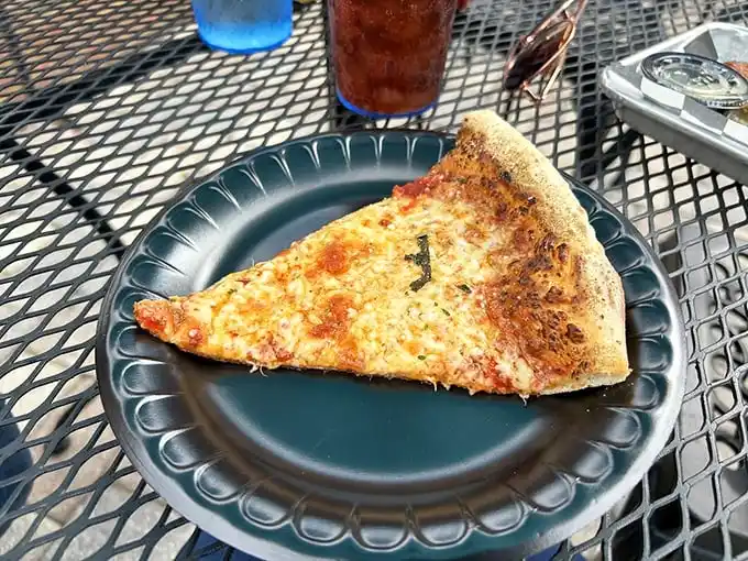 New York-style pizza that doesn't require folding or a taxi ride. The thin, crispy crust proves Florida water can indeed make decent pizza dough.