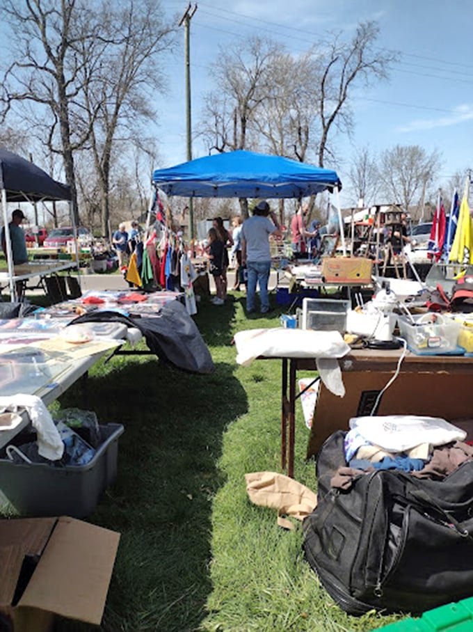 Once-a-month treasure hunting extravaganza! Tiffin's fairground transforms into a bargain seeker's paradise worth marking your calendar for.