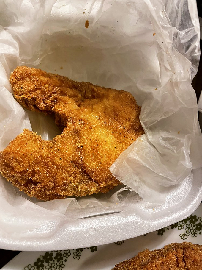 Catfish nuggets with the perfect crunch-to-tenderness ratio—like nature's perfect algorithm translated into fried seafood mathematics.