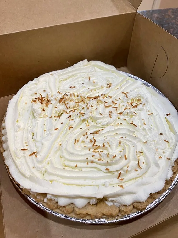 This coconut cream pie doesn't just have layers—it has chapters, plot twists, and a satisfying conclusion that leaves you wanting a sequel.