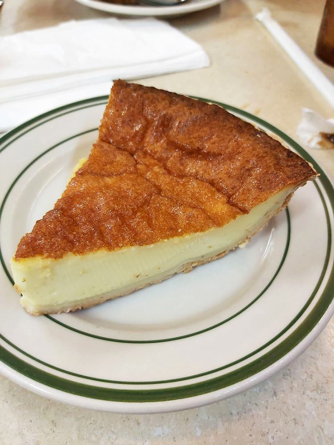 Egg custard pie: the dessert equivalent of a favorite cardigan. Comforting, reliable, and somehow always exactly what you needed.