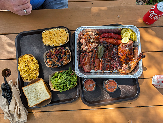 This isn't just a meal; it's a family reunion on a tray. The sides aren't afterthoughts—they're essential characters in this delicious story.