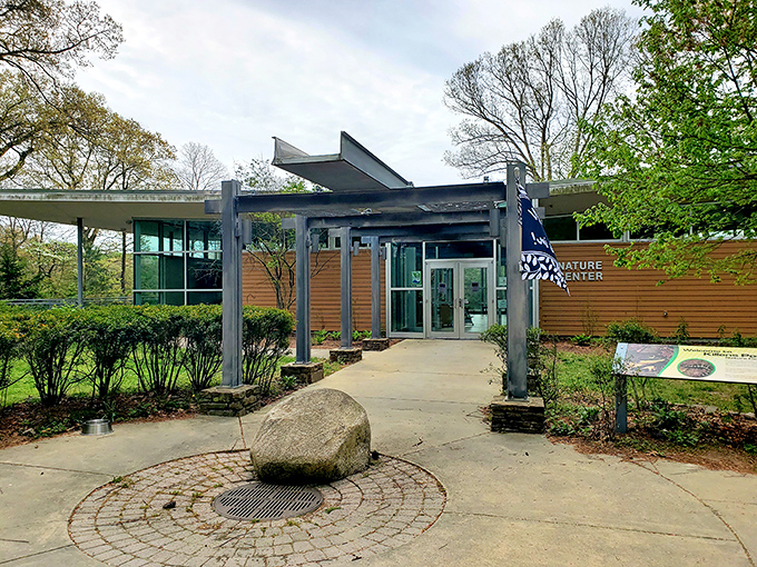 The Nature Center – where curious minds and air conditioning meet. Come for the exhibits, stay because you're fascinated (and it's 95 outside).