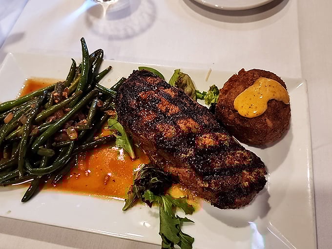 When a perfectly grilled New York Strip meets a Maryland crab cake, it's like the culinary equivalent of when Harry met Sally – a match made in heaven.