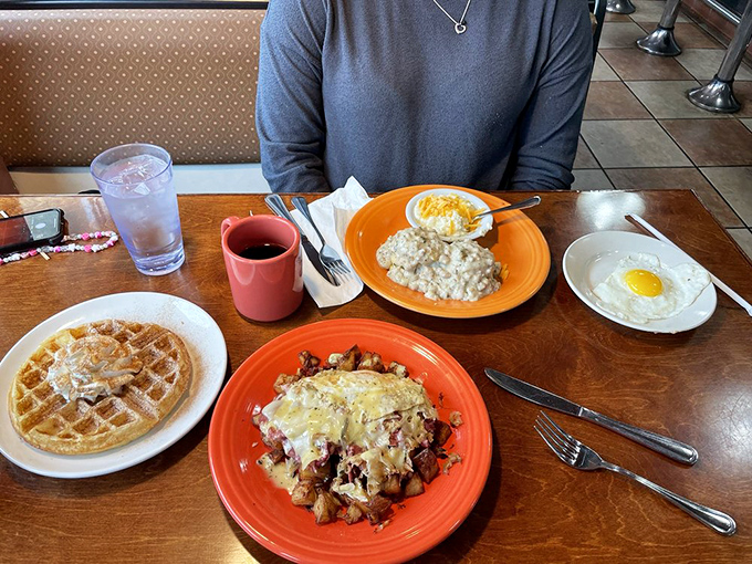 The breakfast spread that answers the eternal question: "Why choose one when you can have it all?"