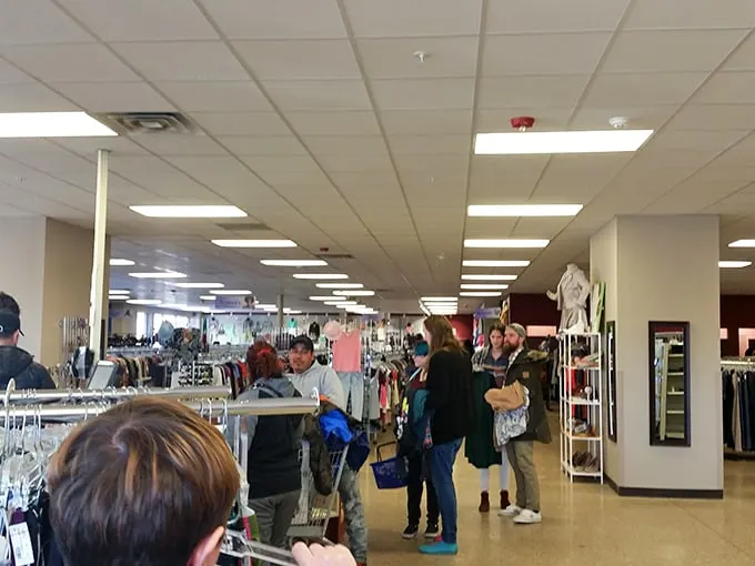 Serious thrifters know the best finds require patience and persistence. These shoppers are on the hunt, eyes peeled for that perfect score.