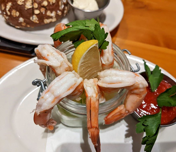 Shrimp cocktail – the appetizer equivalent of wearing a tuxedo to dinner. Classic, never out of style, always impressive.