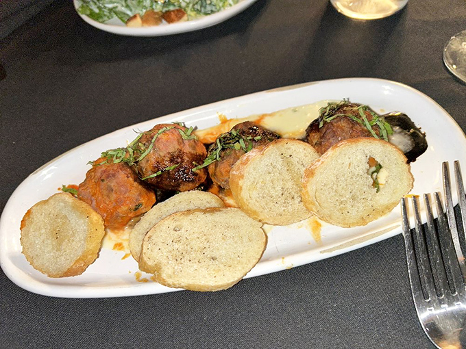 These aren't your grandmother's meatballs—unless your grandmother was secretly a five-star chef with a flair for Italian cuisine.