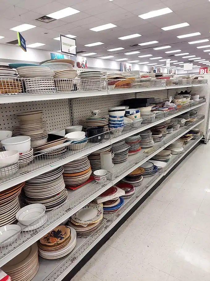 Dish paradise! One person's discontinued pattern is another's eclectic dinner party waiting to happen. Mix-and-match encouraged.