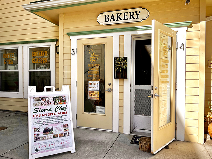 Sierra Chef's bakery promises handcrafted Italian delights in a town smaller than most shopping malls. The aroma alone is worth the trip.