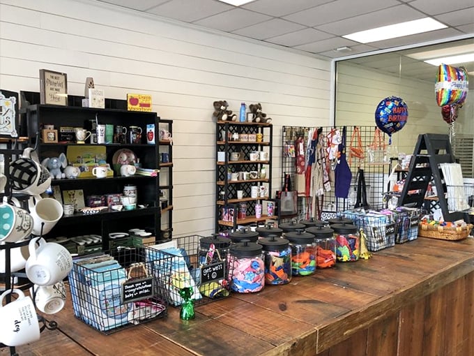 Beyond the baked goods, Freeman's offers a treasure trove of gifts and goodies—because sometimes you need a mug to go with your muffin.