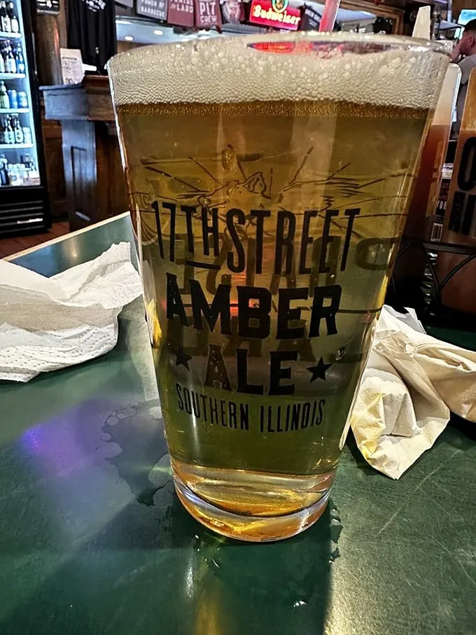 Liquid gold in a glass! This amber ale is the perfect sidekick to your BBQ adventure – crisp, refreshing, and ready to cut through the richness.