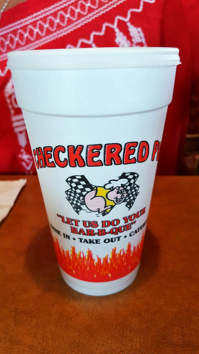 Their cup runneth over with personality. "Let us do your Bar-B-Que" isn't just a slogan—it's solid life advice we should all follow.