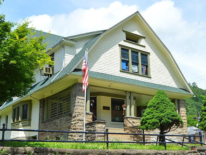 The historic Chafin House stands as elegant testimony that Appalachian prosperity created architectural gems that rival those in any American city.