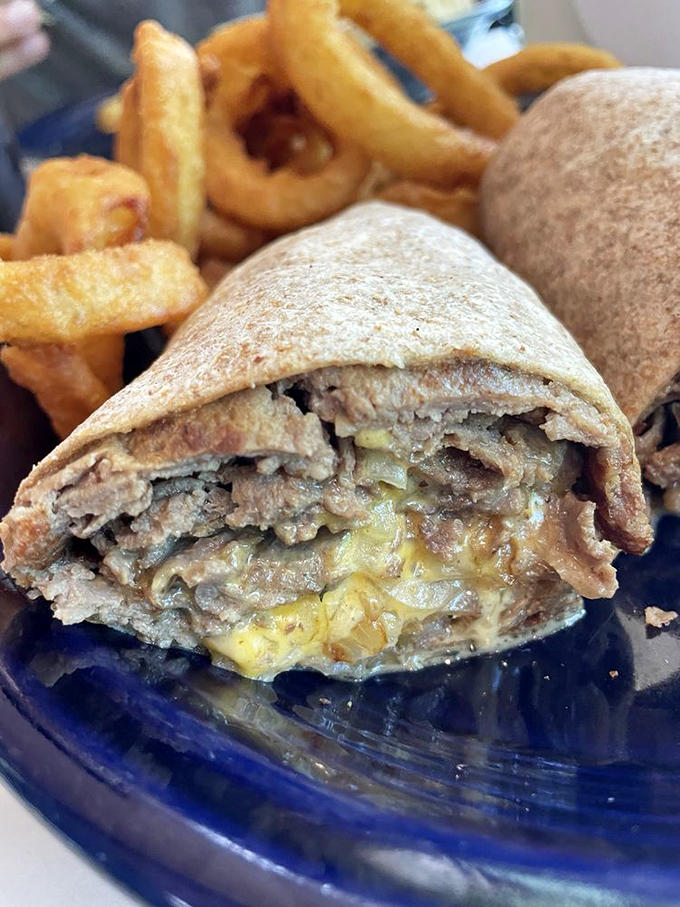 The Philly wrap that launched a thousand cravings. Melty cheese meets tender beef in a handheld miracle.