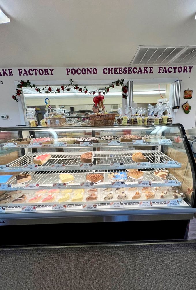 The display case that launched a thousand diets—and broke them just as quickly. Resistance is futile when faced with this lineup. 