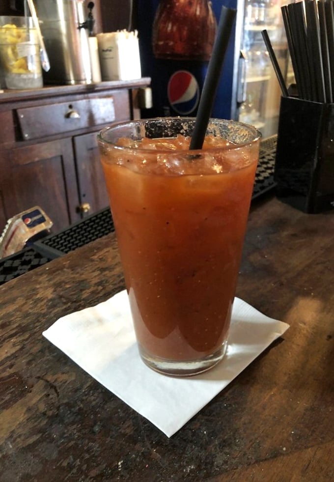 Their Bloody Mary isn't just a drink—it's a spicy, tomato-based vacation in a glass, perfect for those "it's five o'clock somewhere" moments.